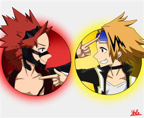 Eijiro And Denki By Yola96 On Deviantart