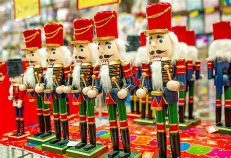 Christmas Decorations Toy Nutcracker Stock Image Image Of Season