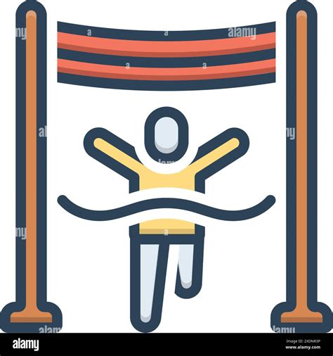 Icon For Finish Line Finish Stock Vector Image And Art Alamy