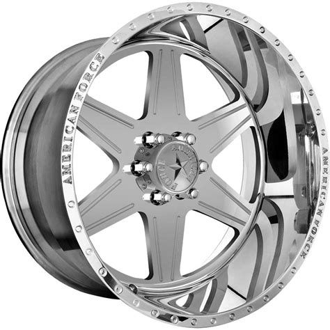 American Force Hero Ss 90 20x12 40mm Polished Tfs Wheels