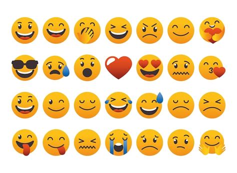 Emoji Faces Vectors And Illustrations For Free Download