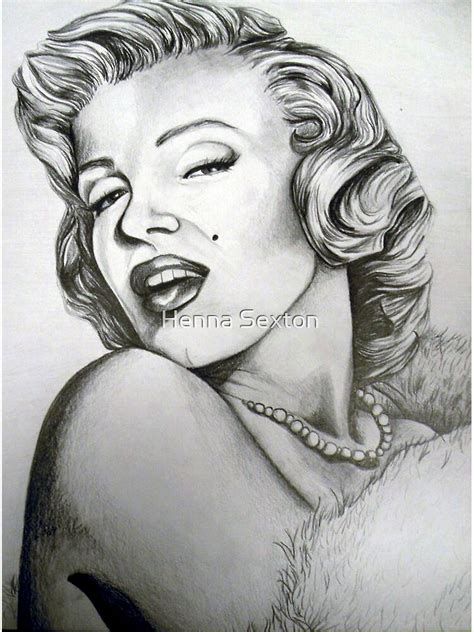 Marilyn Monroe Poster By Sexton Redbubble