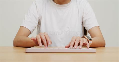 type on computer keyboard stock image image of computer 255740291