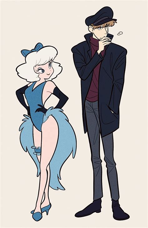 Basil And Miss Kitty Mouse The Great Mouse Detective Drawn By