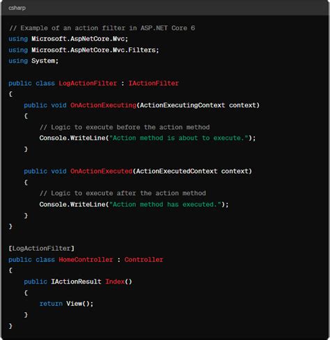 Mastering In Aspnet Core 6 Filters Guide With Examples