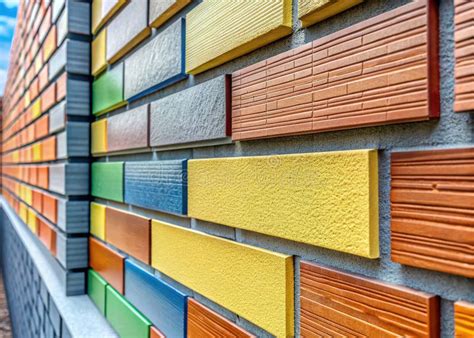 Closeup View Of Modern Exterior Wall Insulation And Cladding System Detailing Sustainable