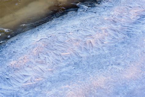 Ice Texture On The River Ice Season Winter Photo Background And Picture