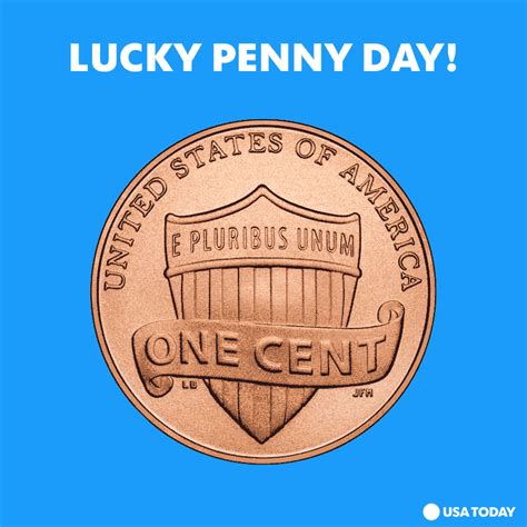 Usa Today — Its Lucky Penny Day Play To Flip The Coin Then
