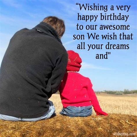 200 Happy Birthday My Son Wishes And Messages Wishemsgcom