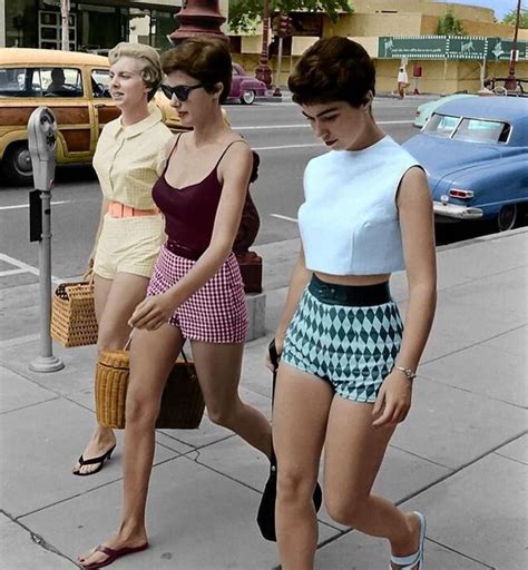 Only Retro On Instagram Women Out In Los Angeles 1950s Photographed