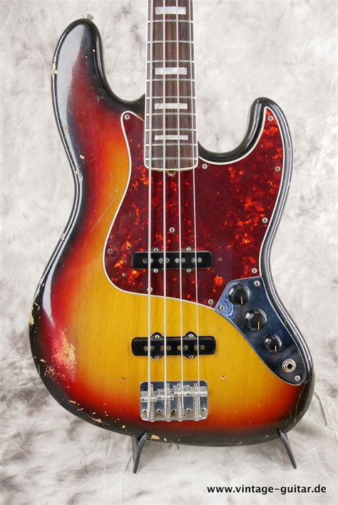Fender Jazz Bass 1974 Sunburst Bass For Sale Vintage Guitar Oldenburg