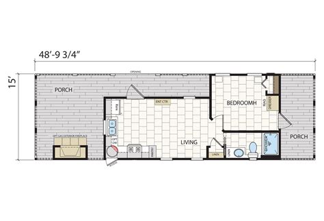Trophy Park Model Floor Plans