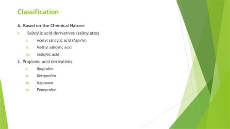 Solution Lecture No 9f Classification Of Non Narcotic Analgesic And P
