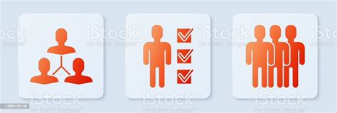 비즈니스 슈트 프로젝트 팀 베이스 및 사용자 그룹에서 사람의 사용자를 설정합니다 흰색 정사각형 버튼 벡터 0명에 대한 스톡 벡터 아트 및 기타 이미지 Istock