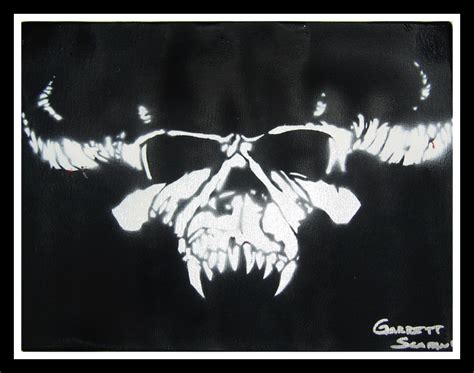 Danzig Stencil By Antianthem45 On Deviantart