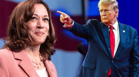 Son Anket Trump Ile Harris Arasındaki Oy Farkında Dikkat çeken Değişim