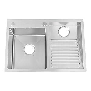 Stainless Steel Laundry Utility Sink With Washboard 27 5 18 9in Top