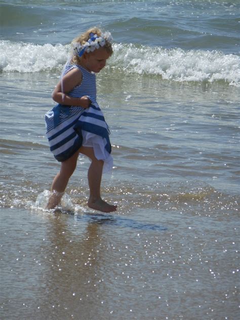 Playing In The Surf Fashion Cover Up Photography