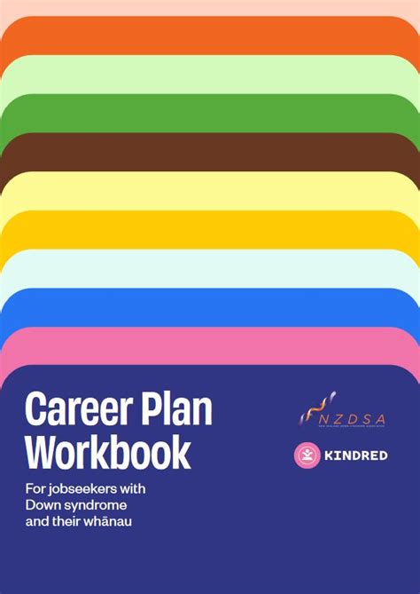 Career Plan Workbook New Zealand Down Syndrome Association Nzdsa