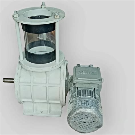 Material Cast Iron 6 Inch Rotary Airlock Valve For Flour Mill Lifting