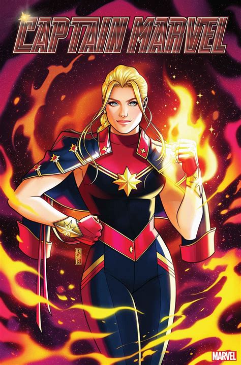 Captain Marvel 1 Preview Captain Marvel Gets A Glow Up