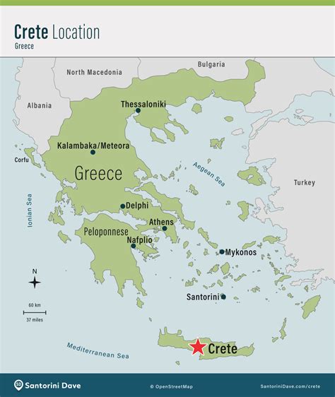 Crete Europe Map Bronze Age Crete And The Aegean Sea Monday Map