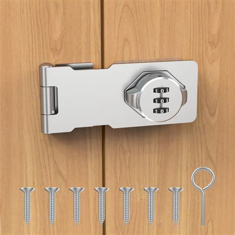 Household Cabinet Password Hasp Locks Cabinet Door Combination Lock