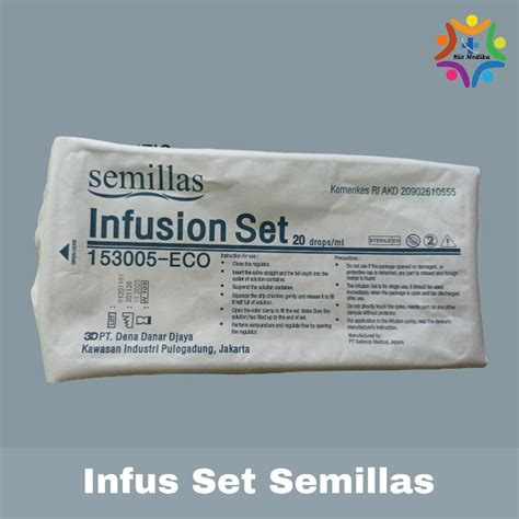 Jual Infusion Set Infus Set Semillas Infus Set Standar Shopee Indonesia