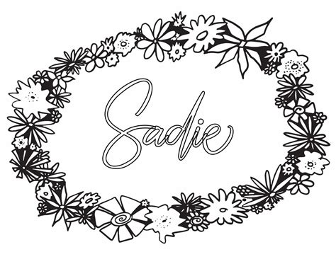 10 Sadie Coloring Pages Free Printable — Stevie Doodles
