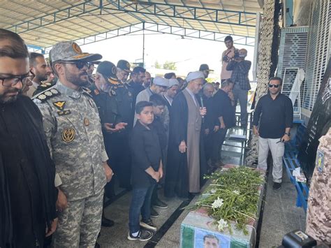 آئین تشییع پیکر شهید سعید پروین نژاد در جهرم برگزار شد فیلم خبرگزاری مهر اخبار ایران و