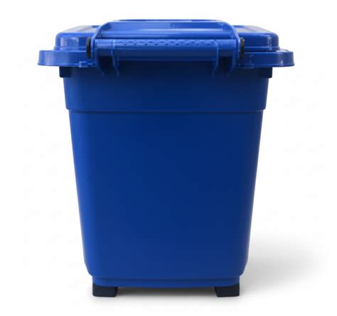 Plastic Wheelie Bin 60l Pp Blue With Lids And Wheels — Ronis