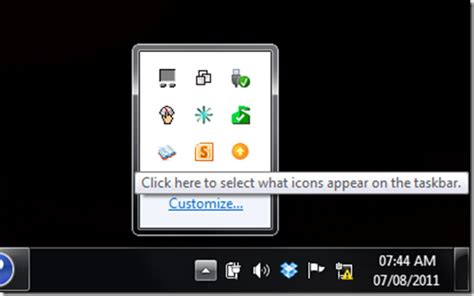 How To Change Taskbar Notification Area Behavior Quick Tip
