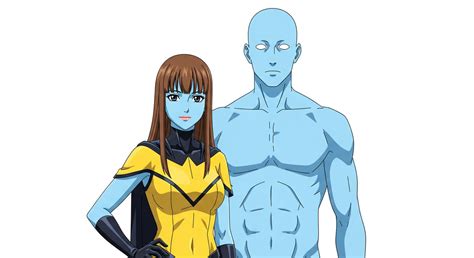 Blue Skinned Silk Spectre And Dr Manhattan By Alexargentin On Deviantart
