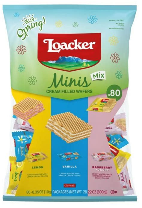 Loacker Debuts Minis Spring Mix Nca