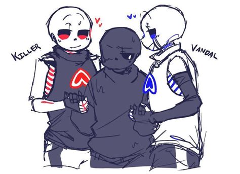 Nightmare Bottom X Killer Sans Undertale Undertale Funny Undertale