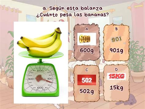 Kilogramos Y Gramos Cuestionario