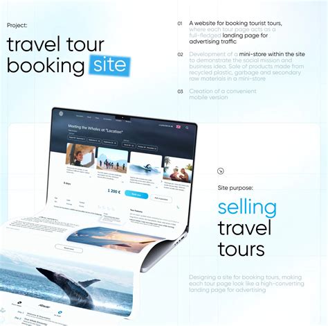 Travel Website Ux Ui Design Landing Page Behance