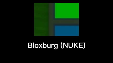 Bloxburg Nuke Eas Alarm Youtube