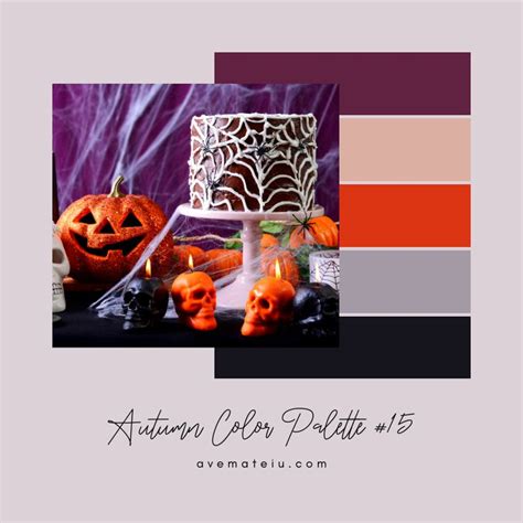 Fall Autumn Color Palettes With Pantone And Hex Codes Color Combination Color Pallets