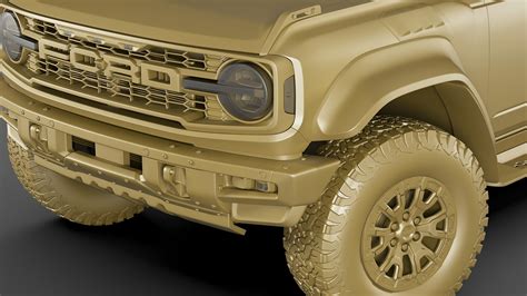 3d Ford Bronco Raptor 2022 Model Turbosquid 1905876