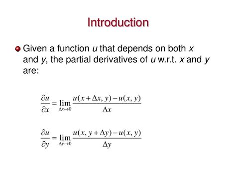 Ppt Partial Differential Equations Powerpoint Presentation Free