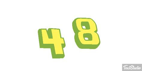 48 Number Animated Logo Designs 48 Number Animated Logo Designs