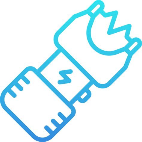 Stun Gun Generic Gradient Icon