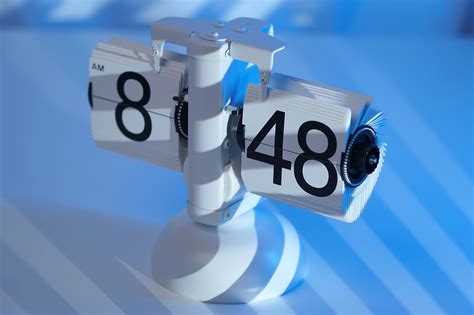 알리 추천템 레트로 감성 아날로그 플립 시계 책상 소품으로 딱