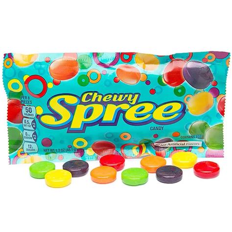 Chewy Spree Candy Packs 24 Piece Box Candy Warehouse