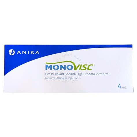 Monovisc 1 X 4ml Buy Monovisc To Relieve The Symptoms Of