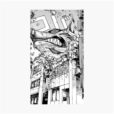 Fox Devil Chainsaw Man Photographic Print For Sale By Duarteneto Redbubble