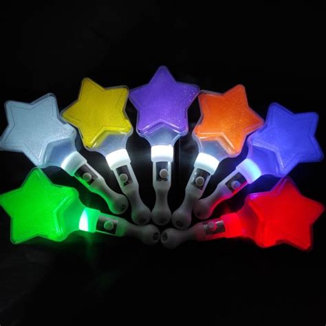 Concert Different Shapes Light Stick Luminous Short Love Stick Mini Led Light Stick Shopee