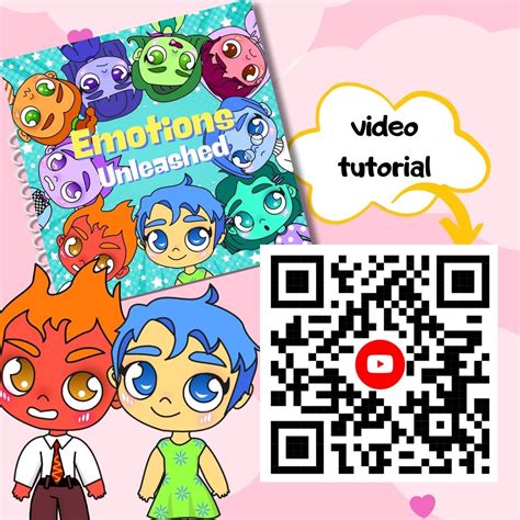 Avatar World Paper Doll Emotions Busy Book Digital Download Etsy