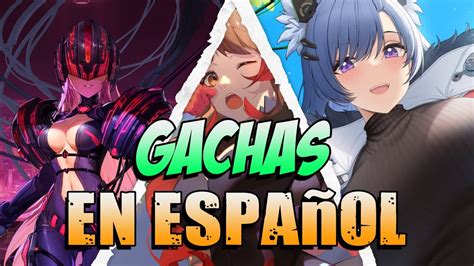 ¡juegos Gacha Que Están En EspaÑol 1 Youtube